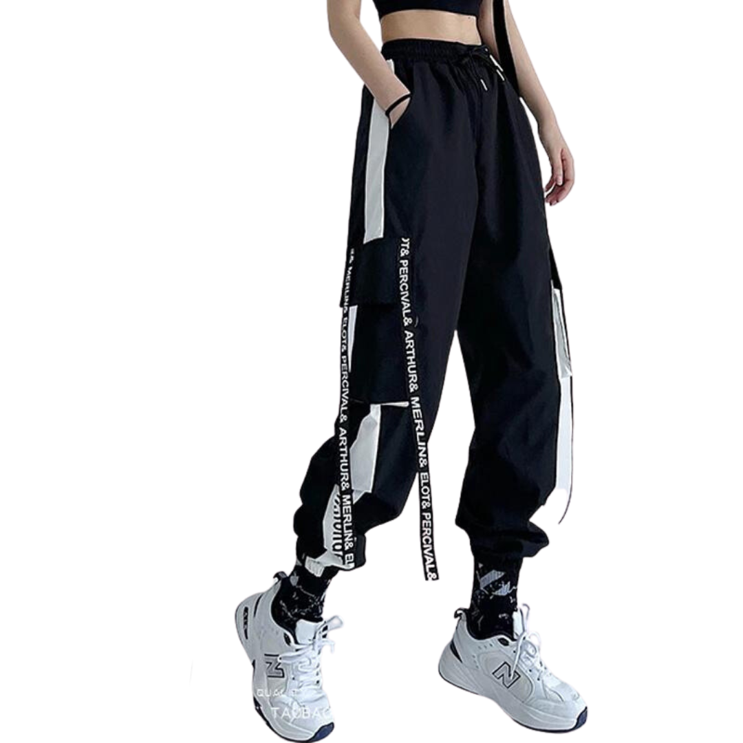 High Waist Casual Streetwear Cargos – techweargiants