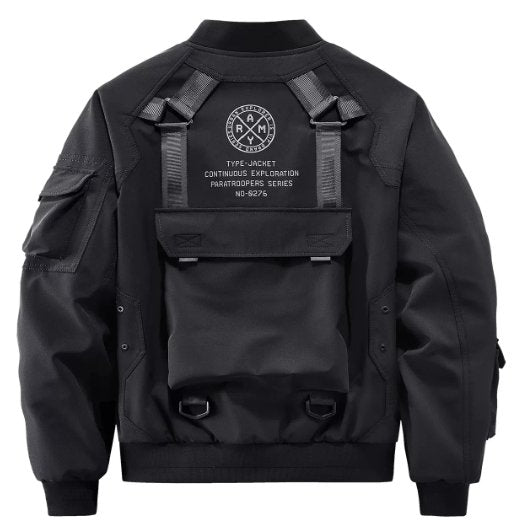 Windbreaker Hip Hop Streetwear Tactical Bomber Jackets – techweargiants